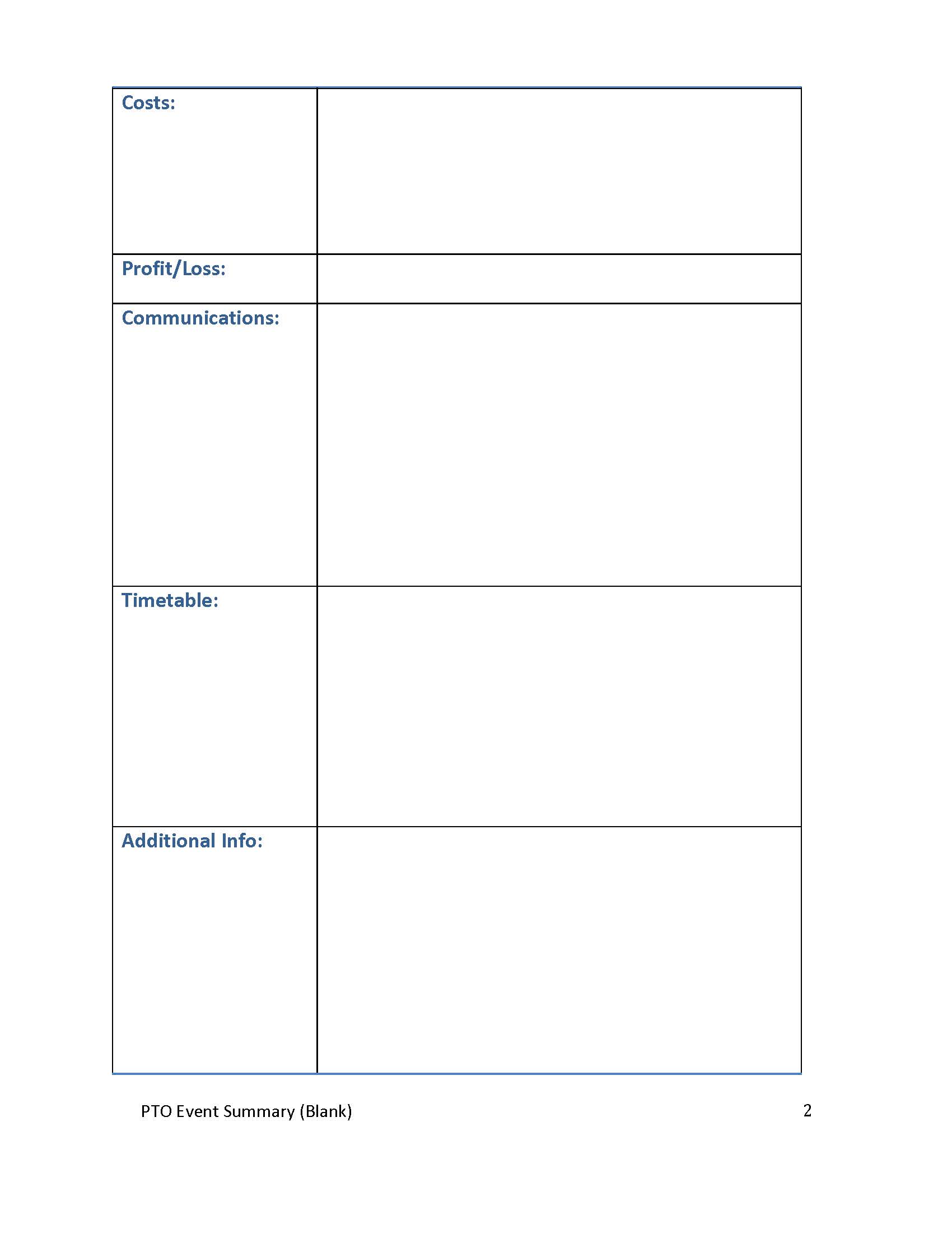 Board Forms – Hudson Parent Teacher Organization